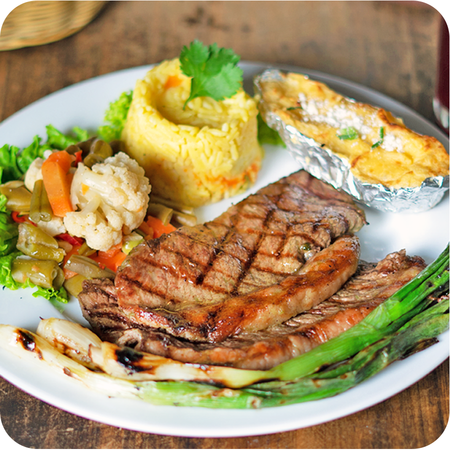 Churrasco de puyazo - Albamar Restaurantes